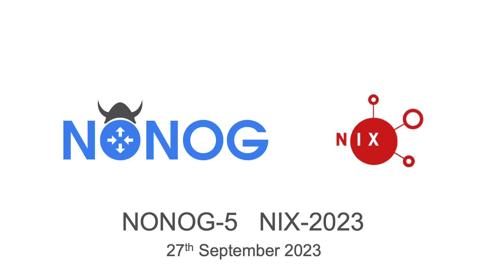 NONOG-5 / NIX-2023 Date set! – NONOG